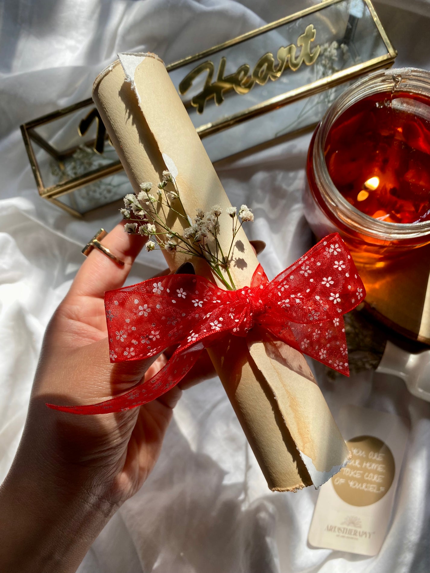 Vintage Letter Scroll Box – Artastherapyy®